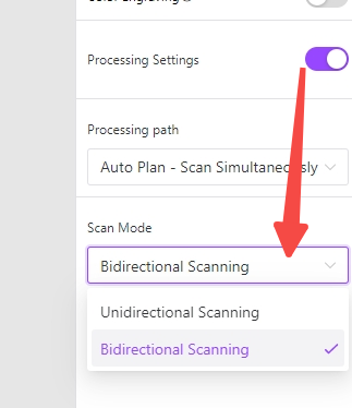 Bidirectional Scanning – WeCreat | Support