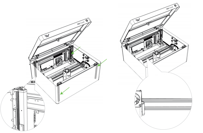 Maintenance Instruction Of WeCreat Vision – WeCreat | Support